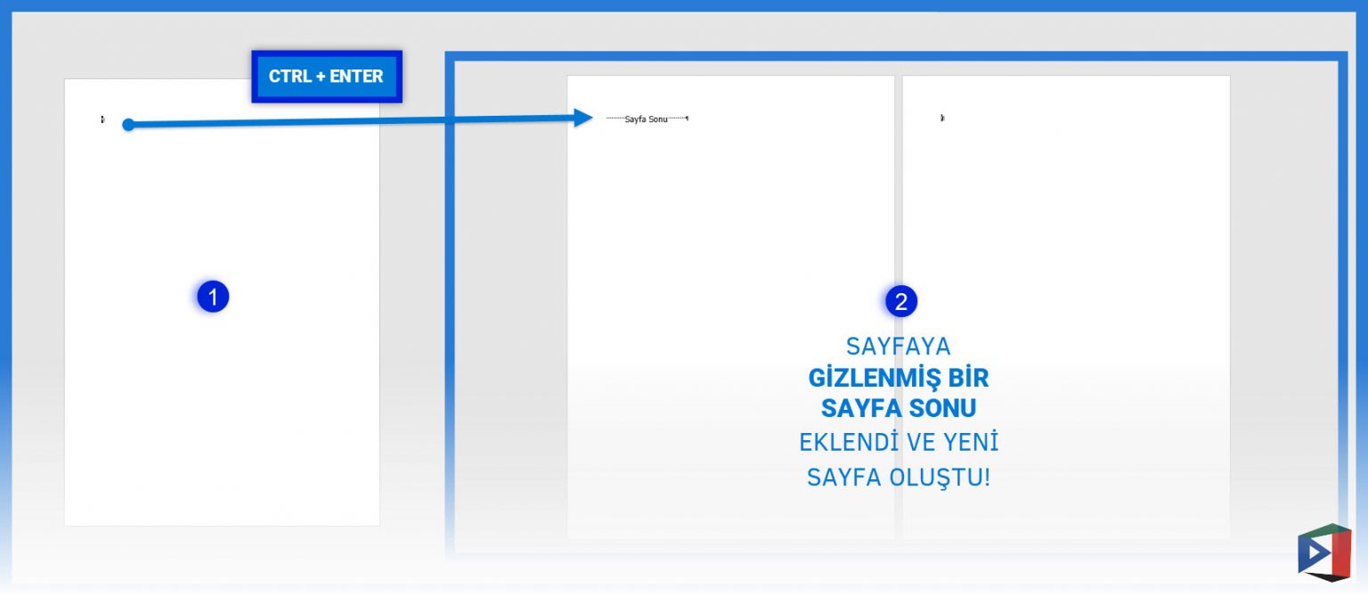 Yeni bir sayfa ekleme – Microsoft Word